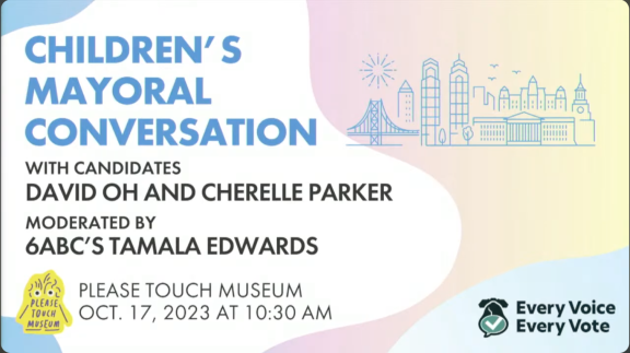 VIDEO: Children's Mayoral Conversation at Please Touch Museum | Every ...